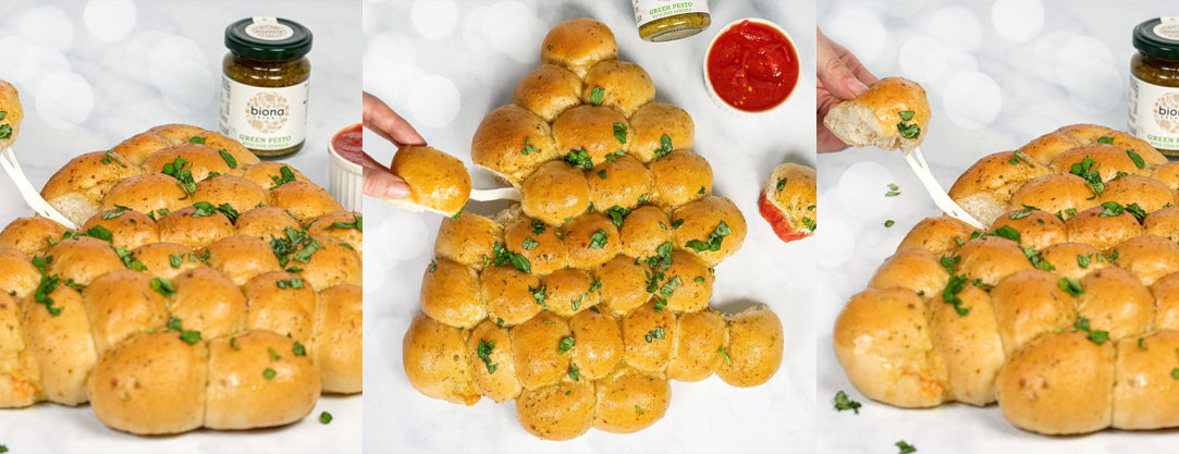 Cheesy Pull-Apart Christmas Tree by Biona | Evergreen