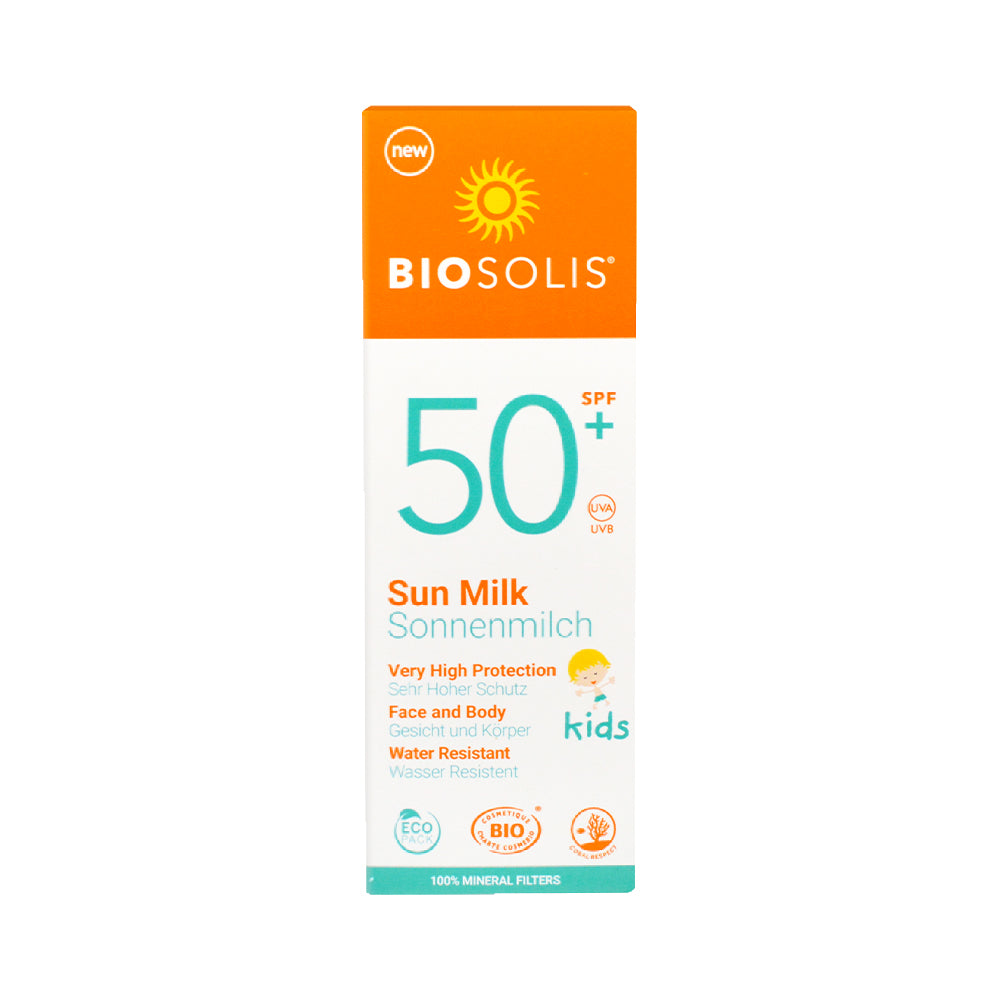 Biosolis Kids Sun Milk SPF50+ | Evergreen Healthfoods