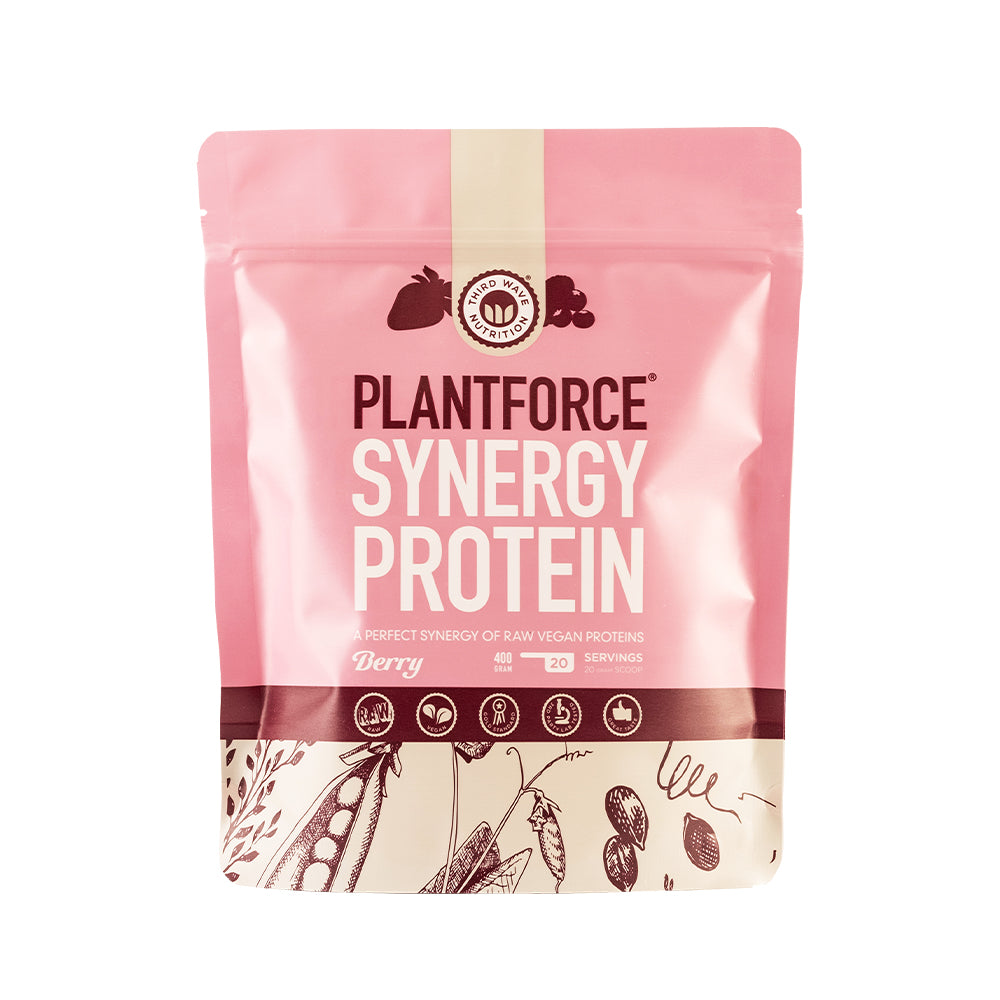 PlantForce Synergy Protein - Berry | Evergreen Healthfoods