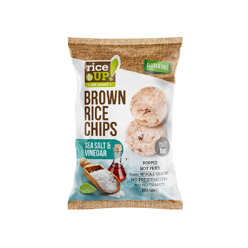 Rice Up Salt & Vinegar Rice Chips | Evergreen Healthfoods