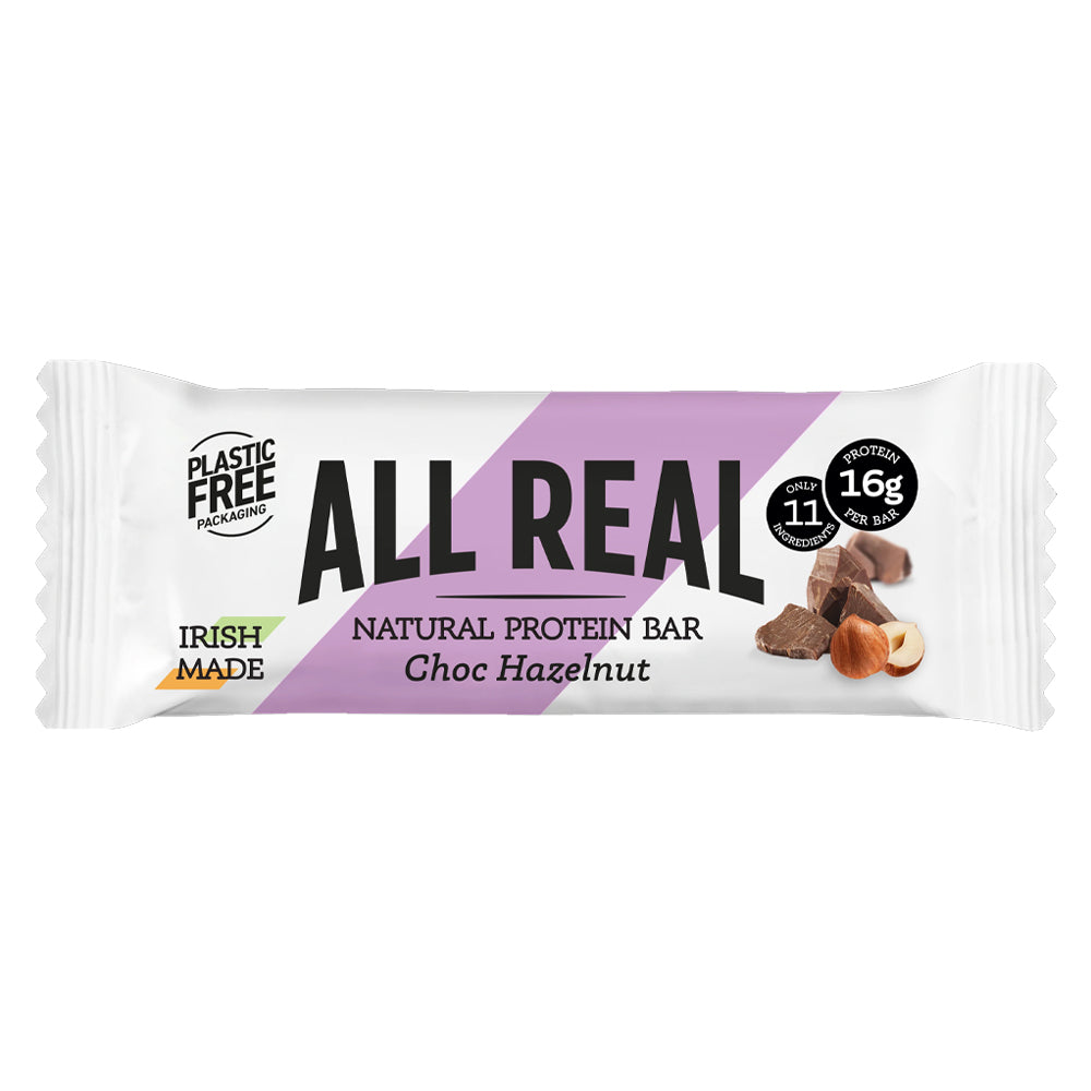 All Real Choc Hazelnut Protein Bar | Evergreeen Healthfoods