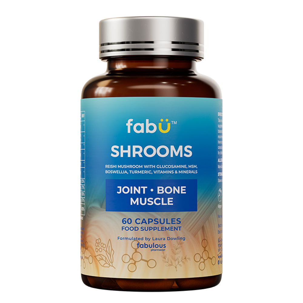FabÜ Shrooms Joint Bone Muscle | Evergreen Healthfoods