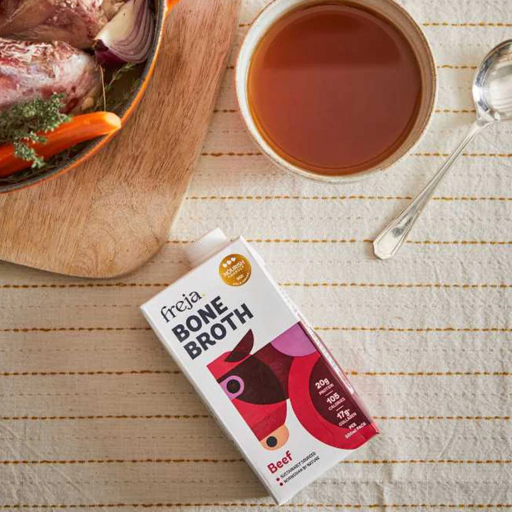 Freja Beef Bone Broth | Evergreen Healthfoods