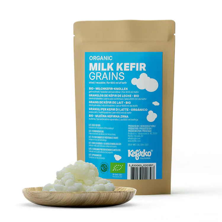 Kefirko Organic Milk Kefir Grains | Evergreen Healthfoods