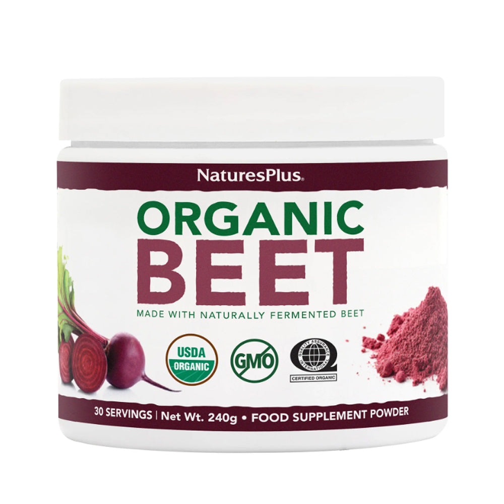 Nature's Plus Organic Beetroot Powder | Evergreen