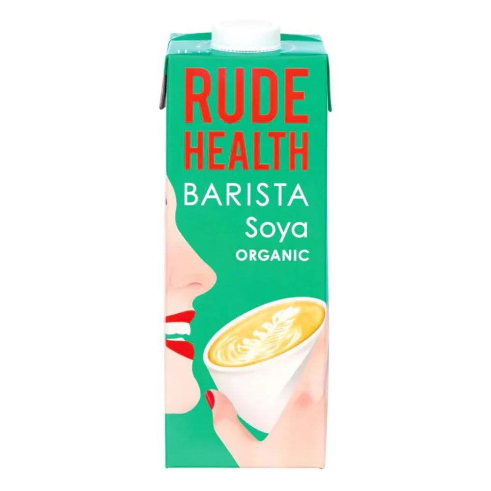 Rude Health Organic Barista Soya Milk | Evergreen