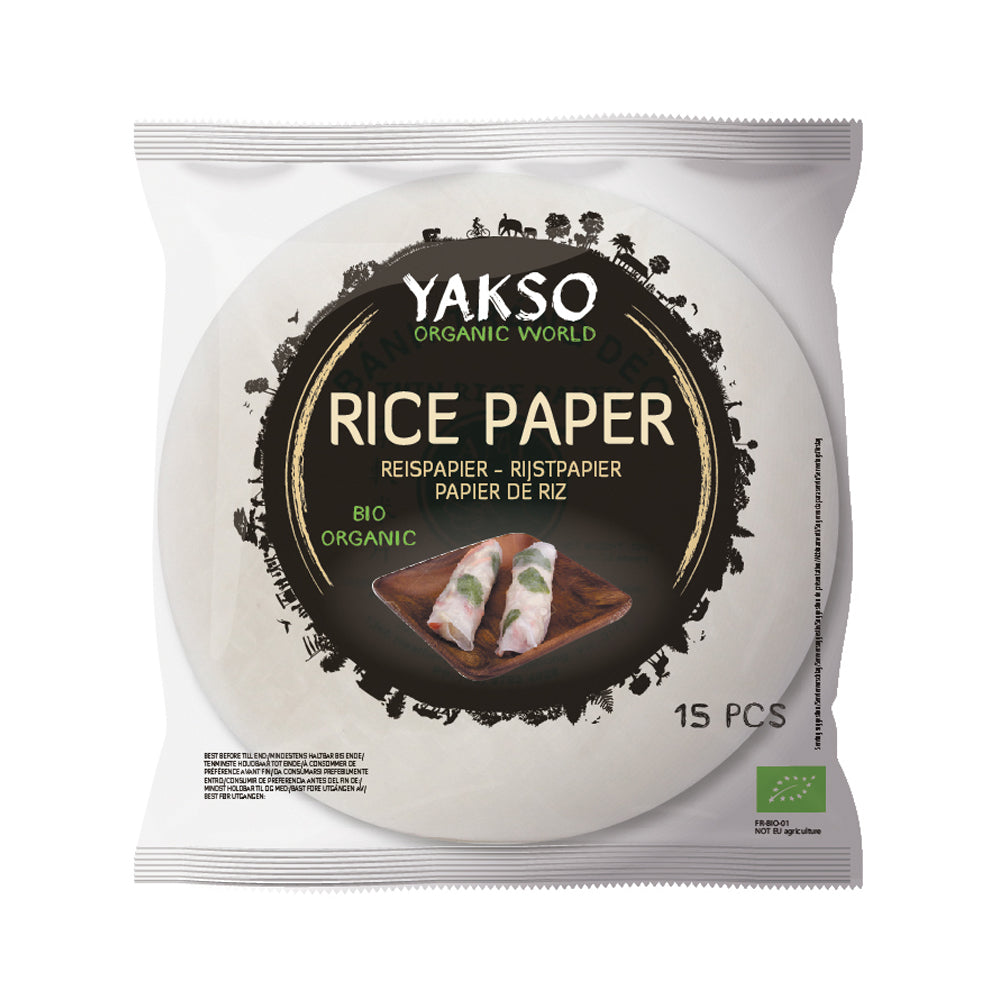 Yakso Organic Rice Paper | Evergreen Healthfoods