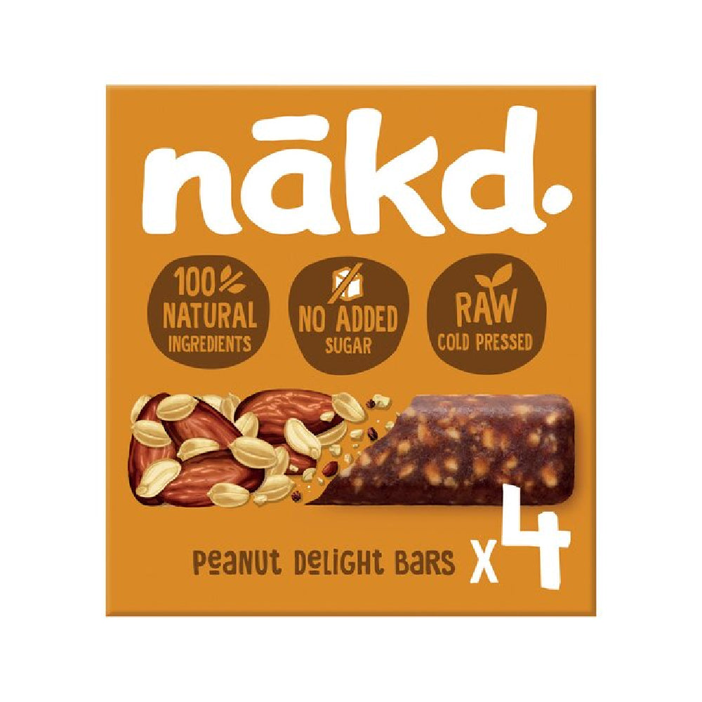 Nakd Peanut Delight Raw Fruit & Nut Bar | Evergreen