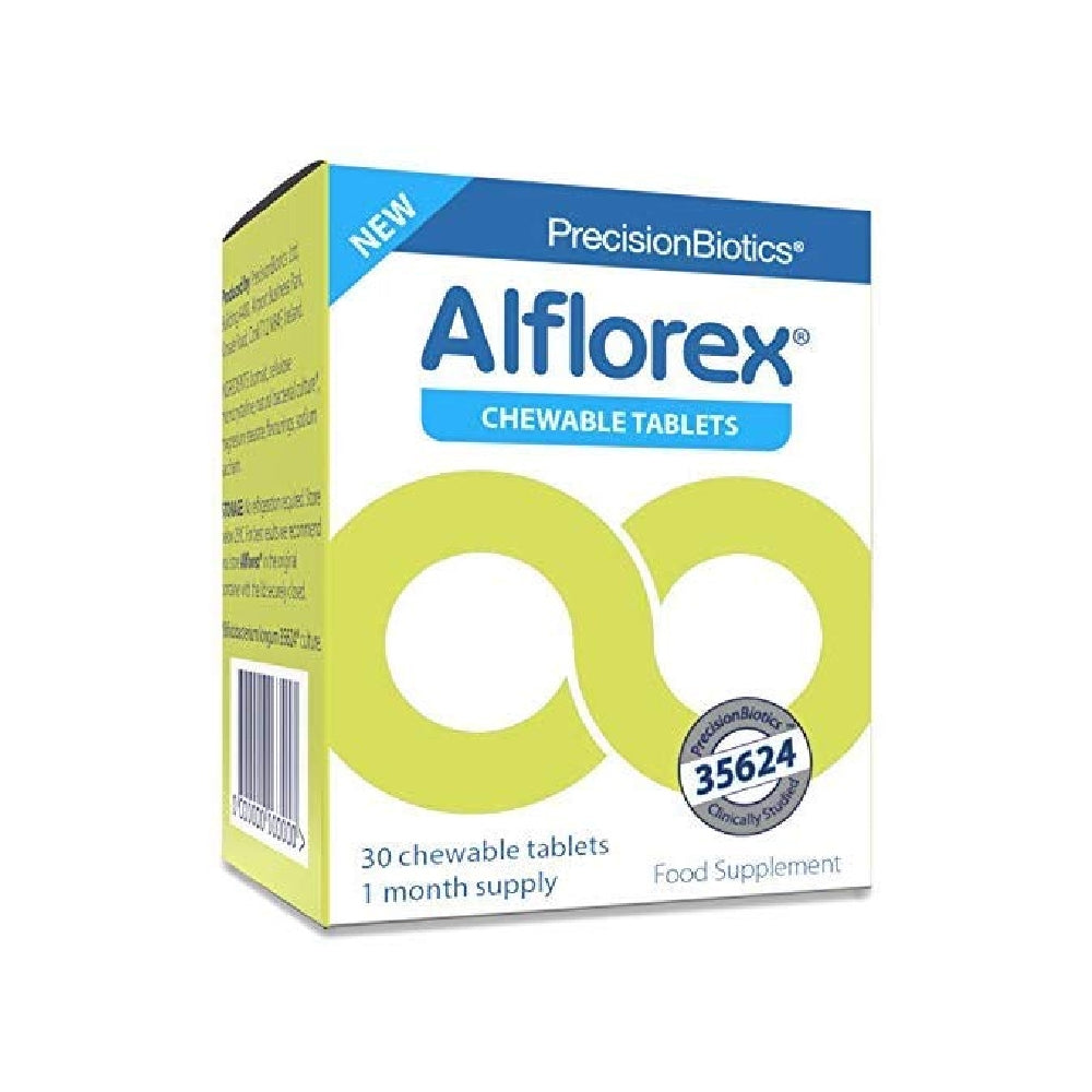 Precision Biotics Alflorex Chewable Tablets | Evergreen