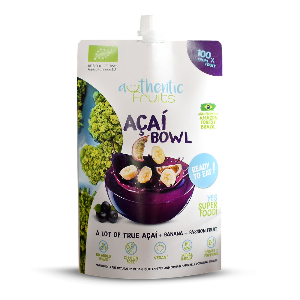 Authentic Fruits Organic Acai Bowl | Evergreen Healthfoods