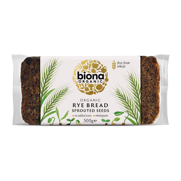 Biona Organic Vitality Rye Bread with Sprouted Seeds