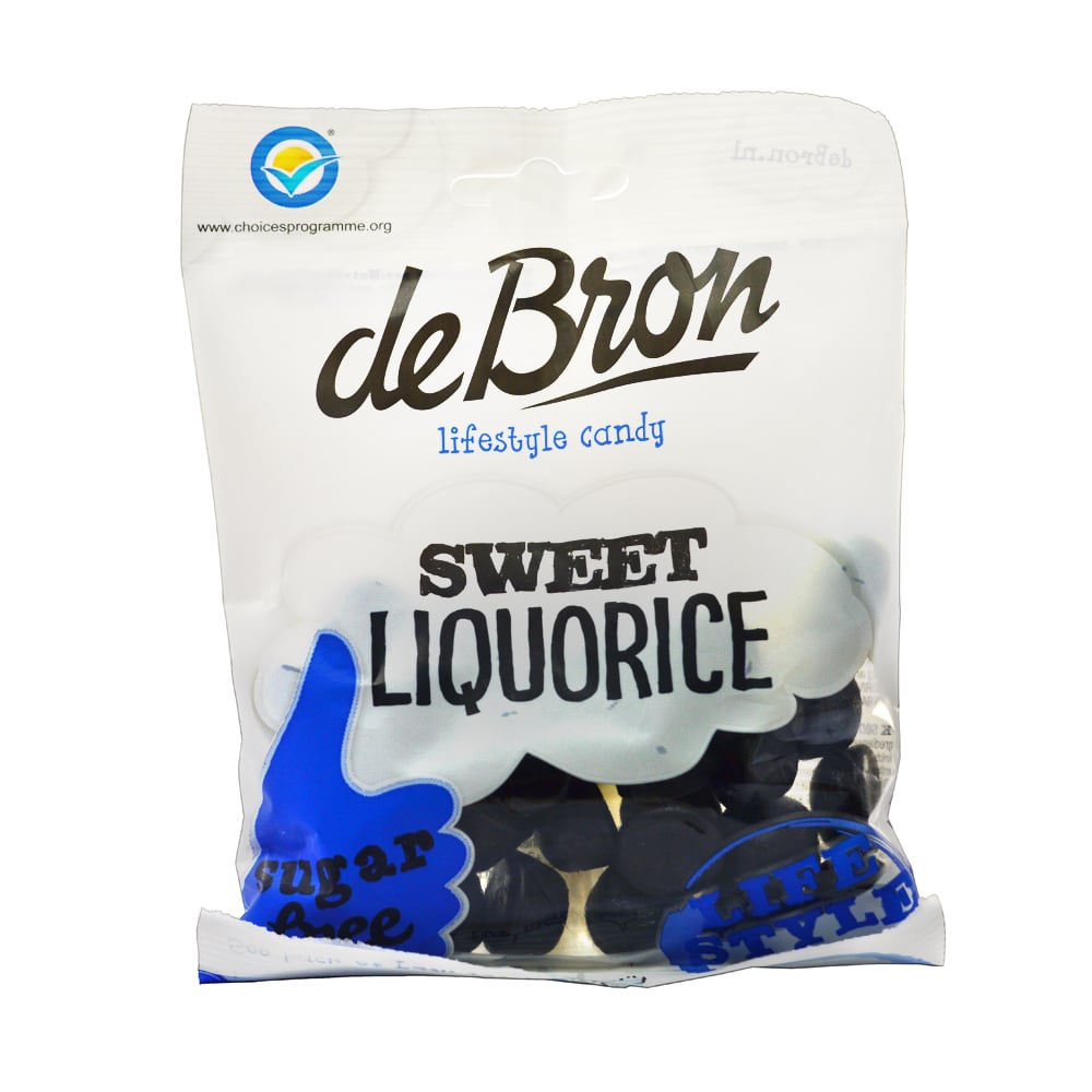 De Bron Sugar Free Sweet Liquorice | Evergreen Healthfoods