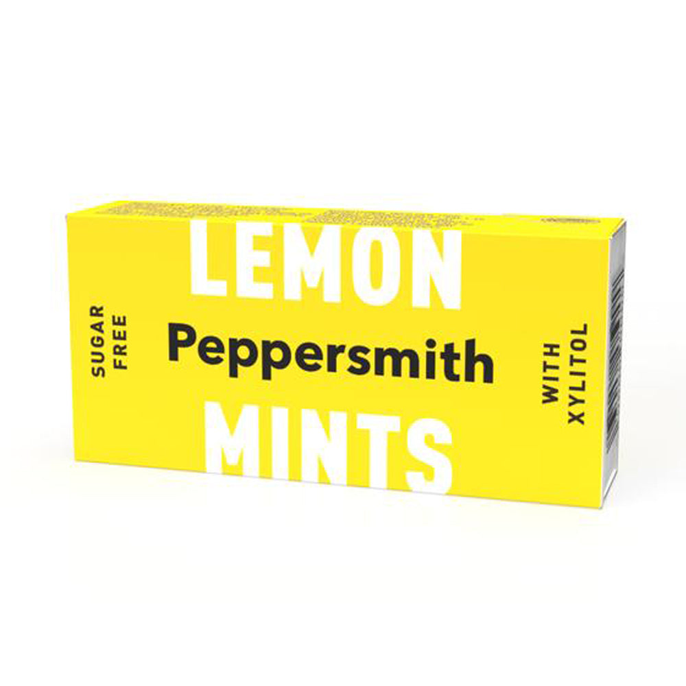 Peppersmith Xylitol Mints Lemon | Evergreen Healthfoods